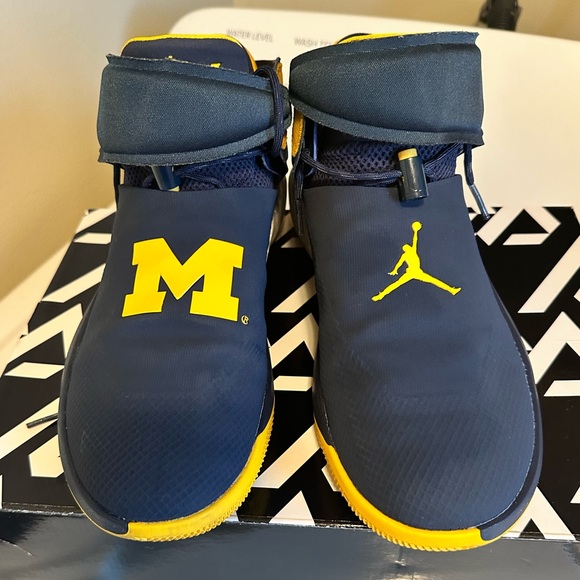 Jordan | Shoes | Michigan Jordan Shoe | Poshmark